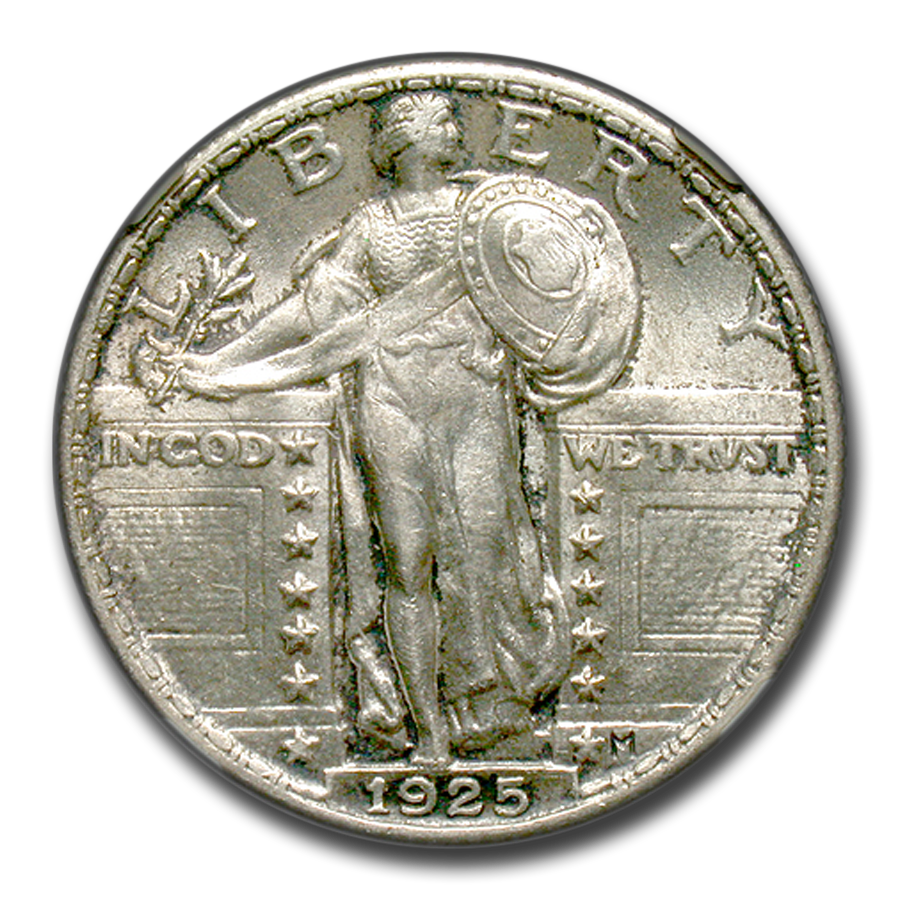 Buy 1925 Standing Liberty Quarter MS-62 NGC (FH) | APMEX