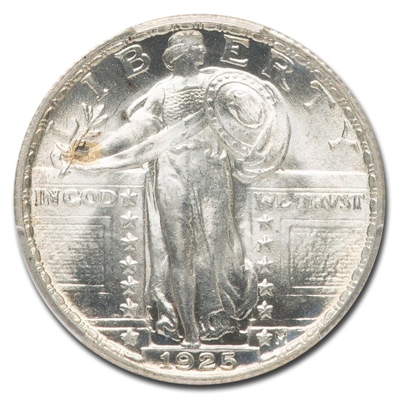 Buy 1925 Standing Liberty Quarter MS-65 PCGS | APMEX