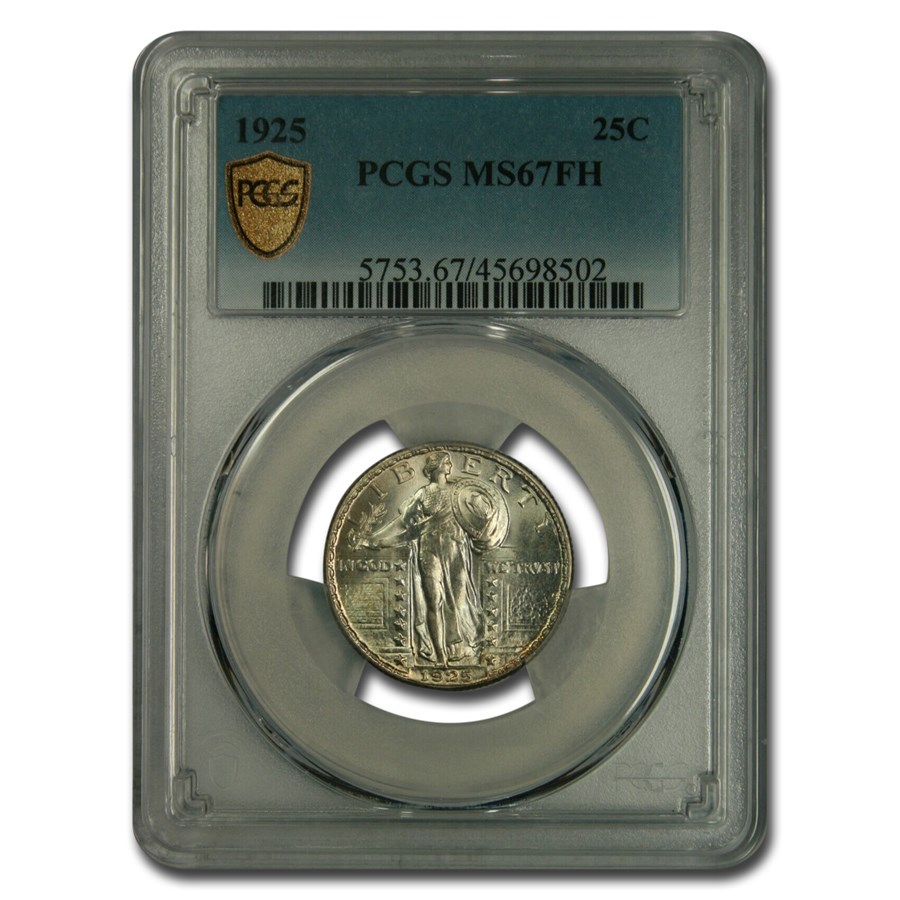 Buy 1925 Standing Liberty Quarter MS-67 PCGS (FH) | APMEX