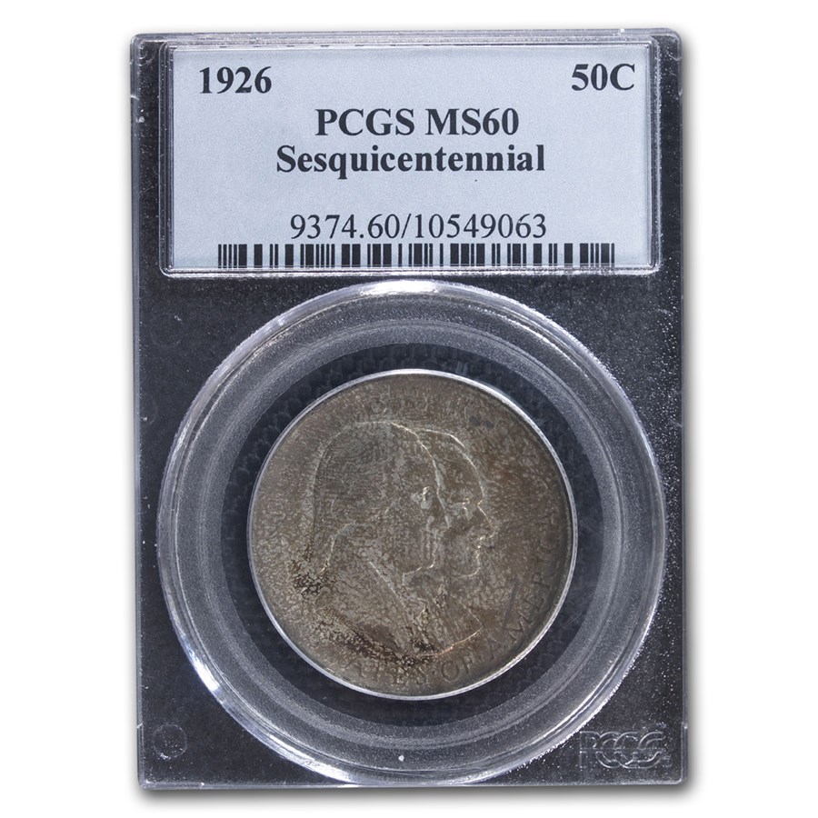 Buy 1926 America Sesquicentennial Half Dollar MS-60 PCGS | APMEX