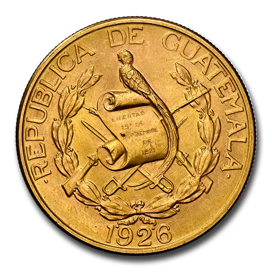 Buy 1926 Guatemala Gold 20 Quetzales MS-63 NGC | APMEX