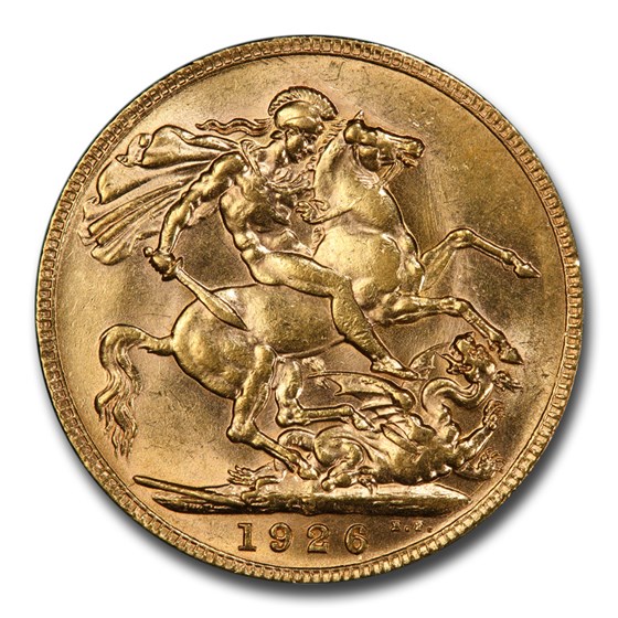 Buy 1926-P Australia Gold Sovereign George V MS-62 PCGS | APMEX
