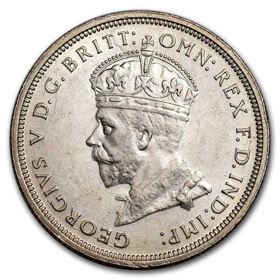 1927 (m) Australia Silver Florin George V BU