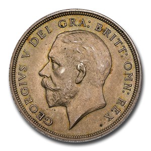 1928 Great Britain Silver Crown George V MS-62 NGC