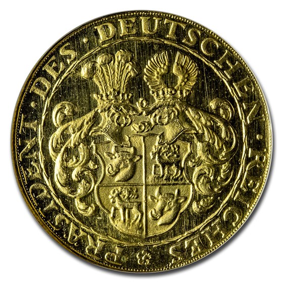 Buy 1928 Weimar Republic Gold Medallic 20 Marks PF-63 NGC | APMEX