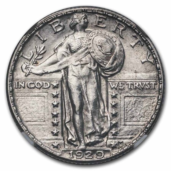 1929 Standing Liberty Quarter MS-61 NGC (FH)