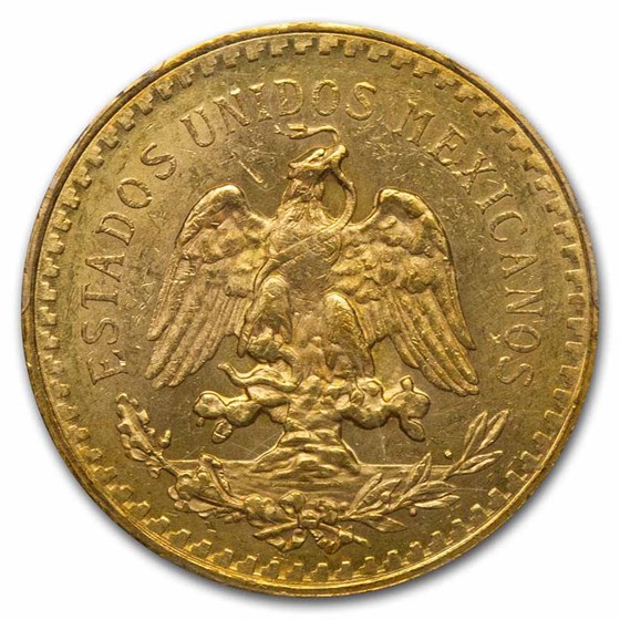 Buy 1930 Mexico Gold 50 Pesos MS-62 PCGS (Carson City Cache) | APMEX
