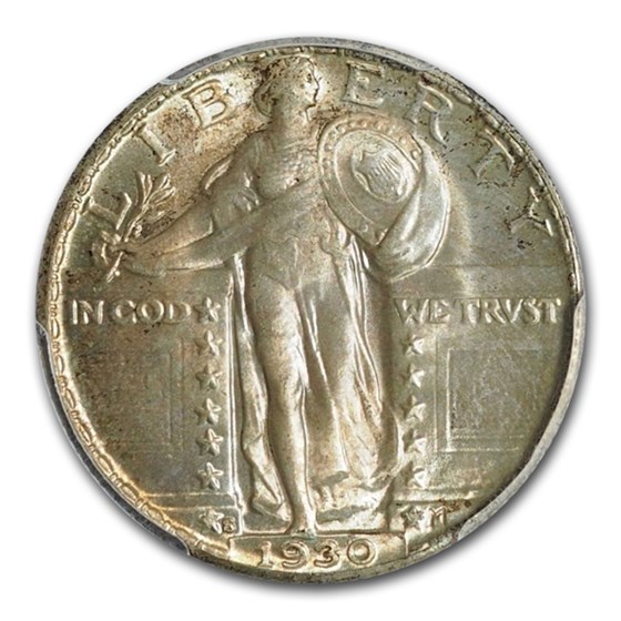 Buy 1930-S Standing Liberty Quarter MS-67 PCGS CAC | APMEX