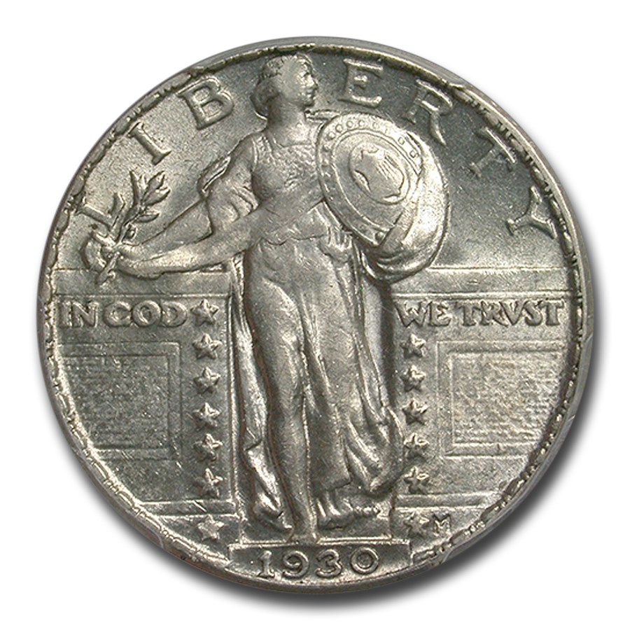 Buy 1930 Standing Liberty Quarter AU-58 PCGS | APMEX