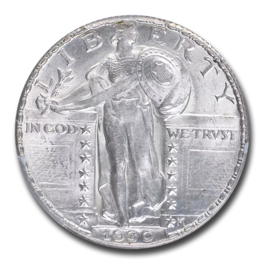 1930 Standing Liberty Quarter MS-63 PCGS (FH) Coin For Sale | Standing ...