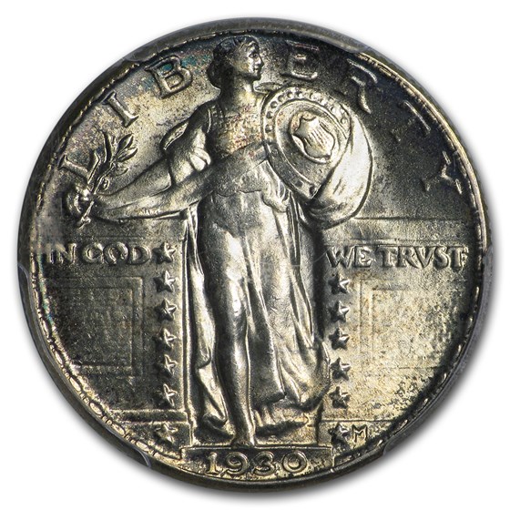 Buy 1930 Standing Liberty Quarter MS-64+ PCGS | APMEX