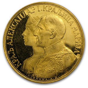Buy 1931 Yugoslavia Gold 4 Dukat AU Details | APMEX