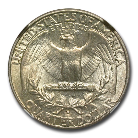 Buy 1932-D Washington Quarter MS-63 NGC | APMEX