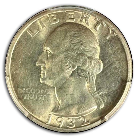 Buy 1932-D Washington Quarter MS-63 PCGS | APMEX
