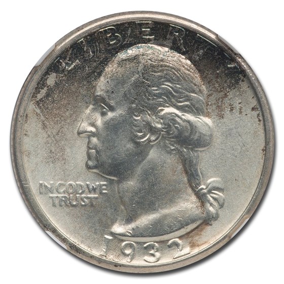 Buy 1932-D Washington Quarter MS-65 NGC | APMEX