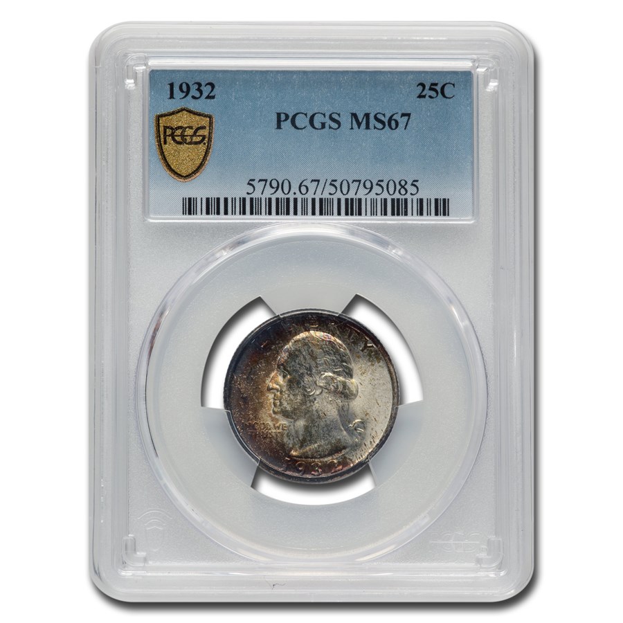 Buy 1932 Washington Quarter MS-67 PCGS | APMEX