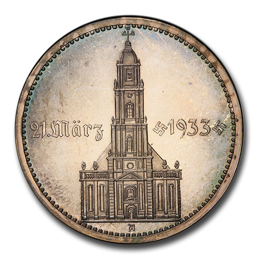 Buy 1934-A Germany Silver 5 Reichsmark Commemorative PR-65 Cameo PCGS ...