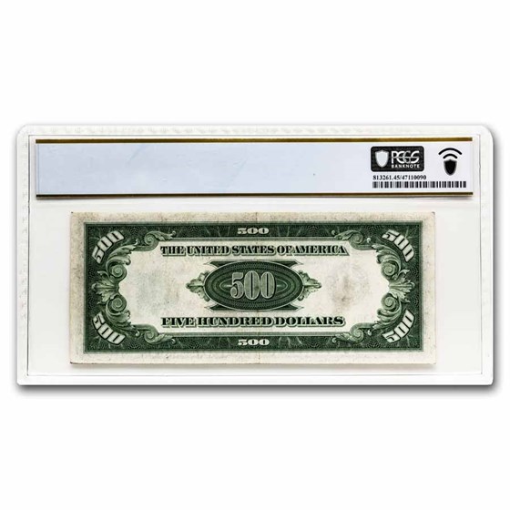 1934 (J-Kansas City) $500 FRN XF-45 PCGS (Fr#2201-J) DGS