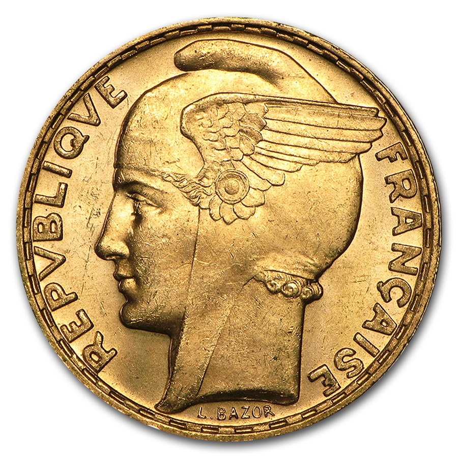 Buy 1935-1936 France Gold 100 Francs Marianne BU | APMEX