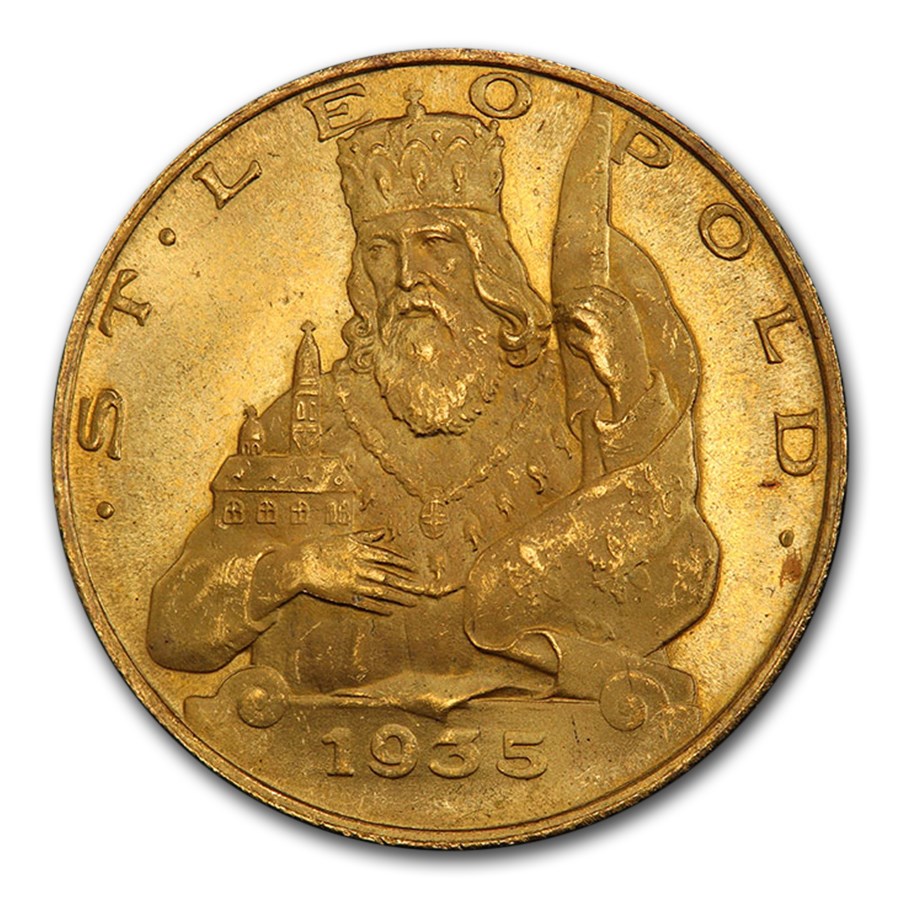 Buy 1935 Austria Gold 25 Schilling. MS-66 PL PCGS. | APMEX