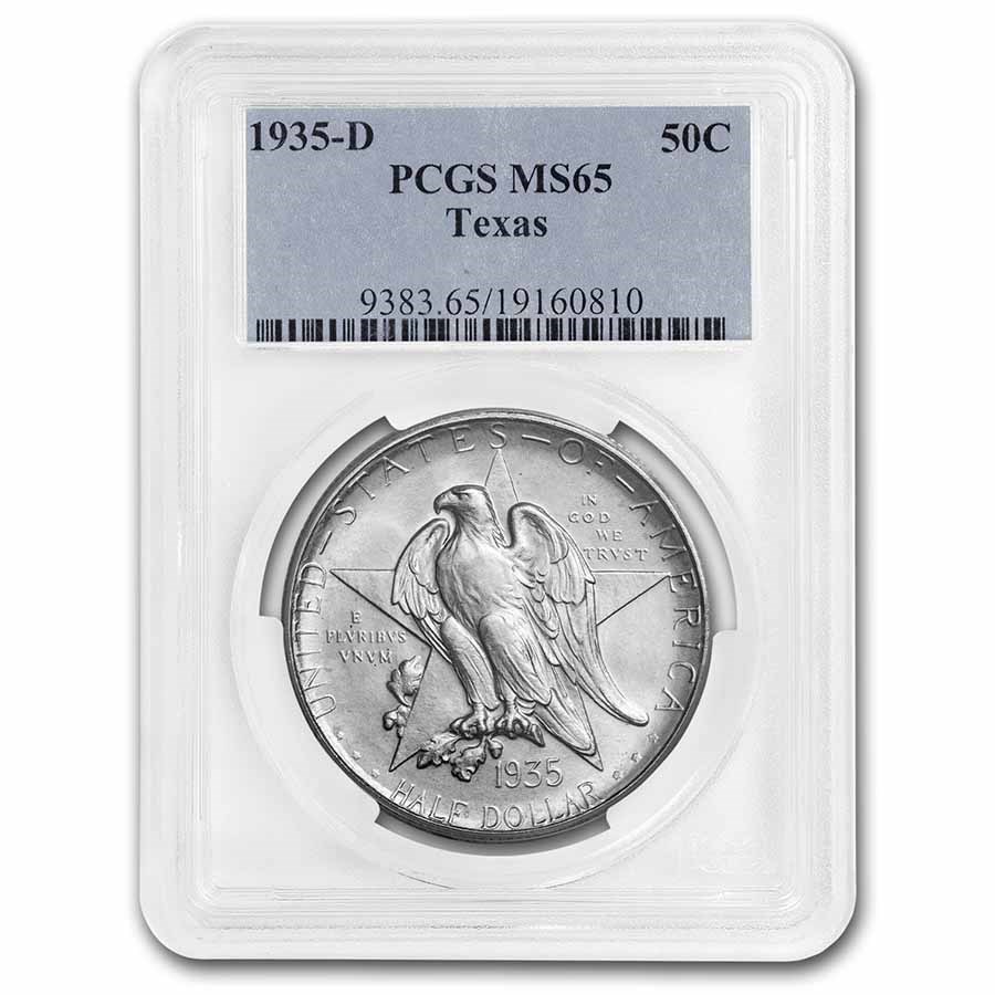 Buy 1935-D Texas Independence Centennial Half Dollar MS-65 PCGS | APMEX