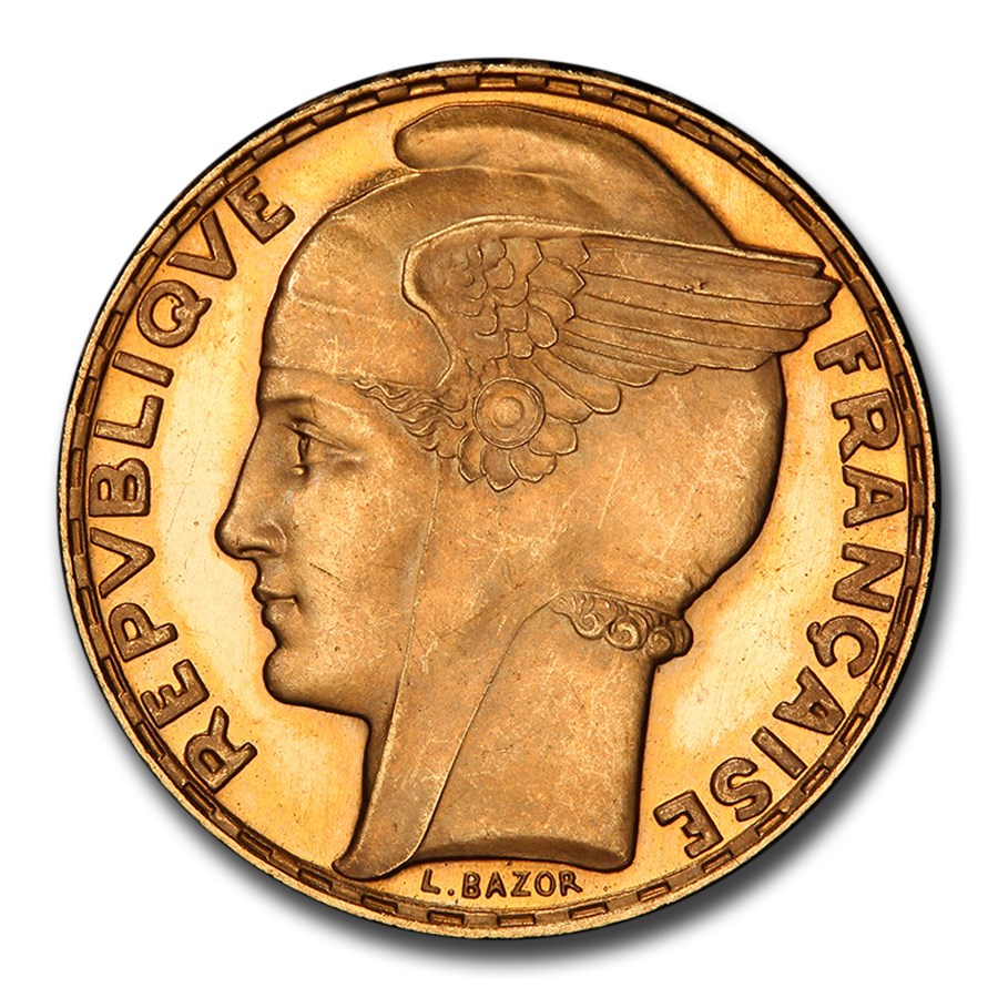 Buy 1935 France Gold 100 Francs PR-64 DCAM+ PCGS | APMEX