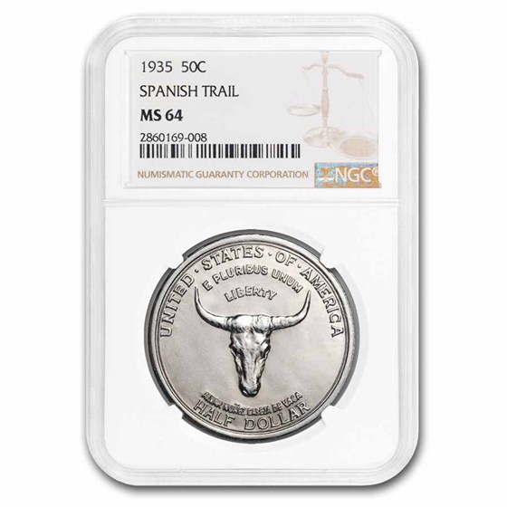 Buy 1935 Old Spanish Trail Half Dollar Commem MS-64 NGC | APMEX