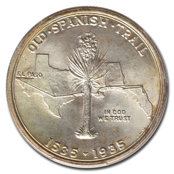 Buy 1935 Old Spanish Trail Half Dollar MS-67+ PCGS | APMEX