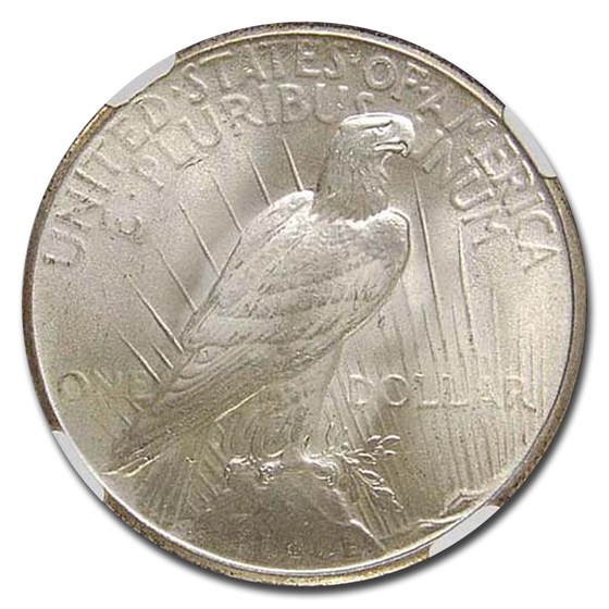 1935 Peace Dollar MS-66+ NGC