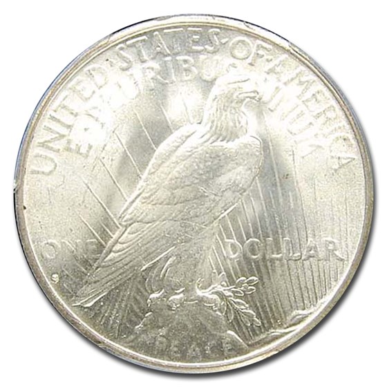 Buy 1935-S Peace Silver Dollar MS-65 PCGS | APMEX