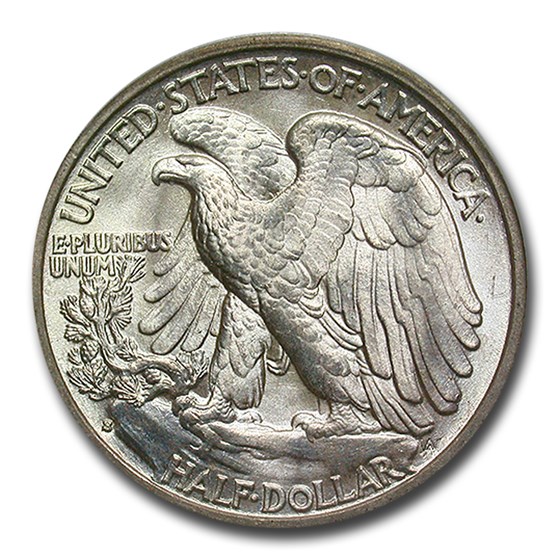 Buy 1935-S Walking Liberty Half Dollar MS-65 PCGS CAC | APMEX