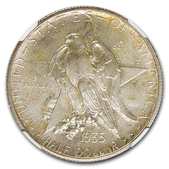Buy 1935 Texas Centennial Commemorative Half Dollar MS-68 NGC | APMEX