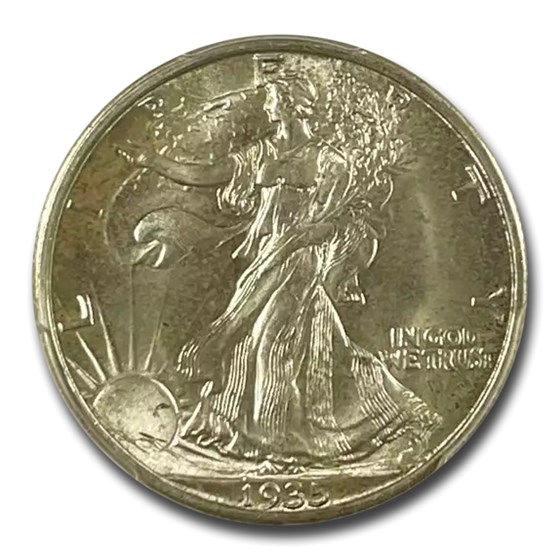 Buy 1935 Walking Liberty Half Dollar MS-67 PCGS CAC | APMEX