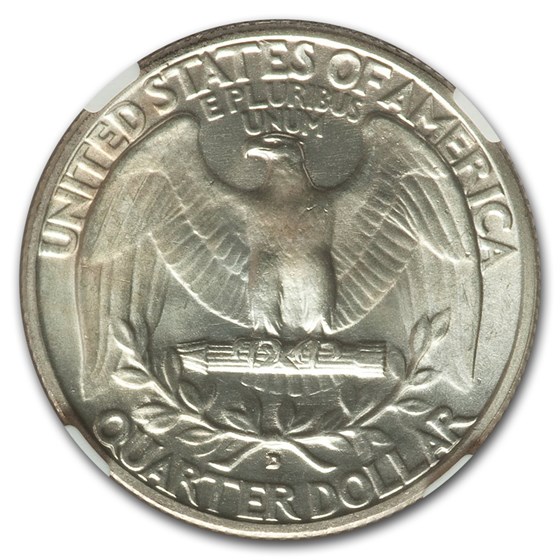 Buy 1936-D Washington Quarter MS-62 NGC | APMEX