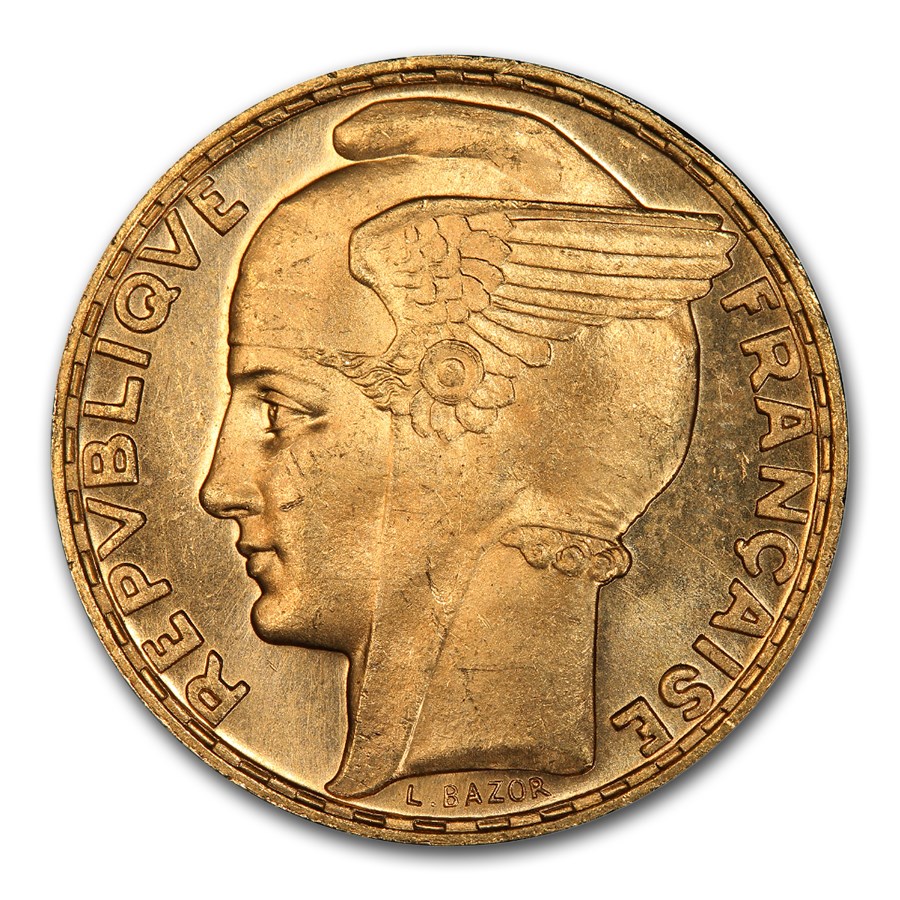 Buy 1936 France Gold 100 Francs MS-65 PCGS | APMEX