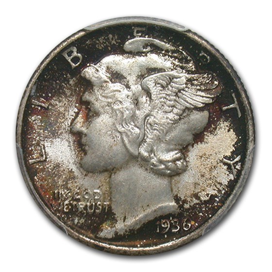 Buy 1936 Mercury Dime MS-66 PCGS CAC (FB) | APMEX