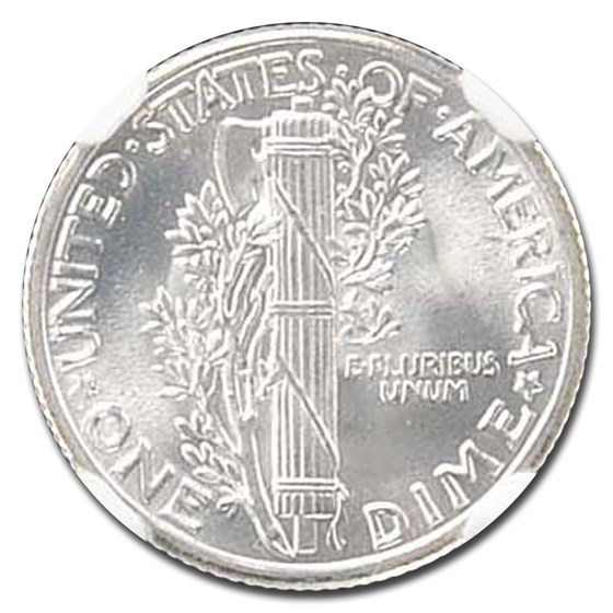 Buy 1936 Mercury Dime MS-67 Full Bands | APMEX