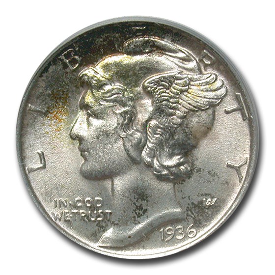 Buy 1936 Mercury Dime MS-67 PCGS (FB) | APMEX