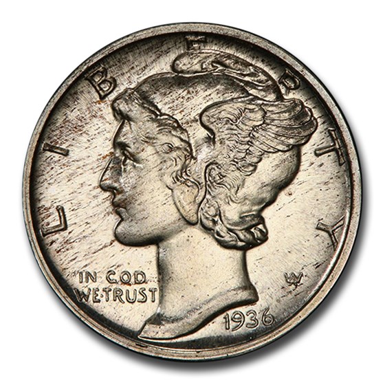 Buy 1936 Mercury Dime PR-67 PCGS | APMEX