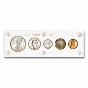 1936 U.S. Proof Set (Hard Plastic Holder)