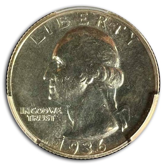 Buy 1936 Washington Quarter PR-64 PCGS | APMEX