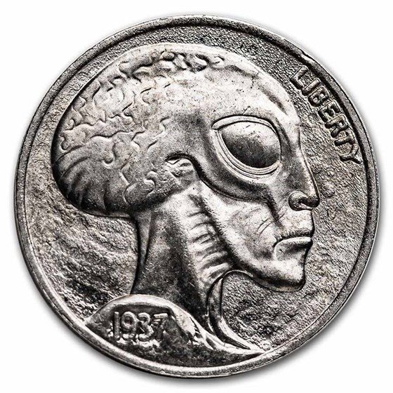 Buy 1937-D Alien Hobo Nickel Replica (3 Legged) | APMEX