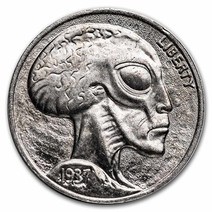 Buy 1937-D Alien Hobo Nickel Replica (3 Legged) | APMEX
