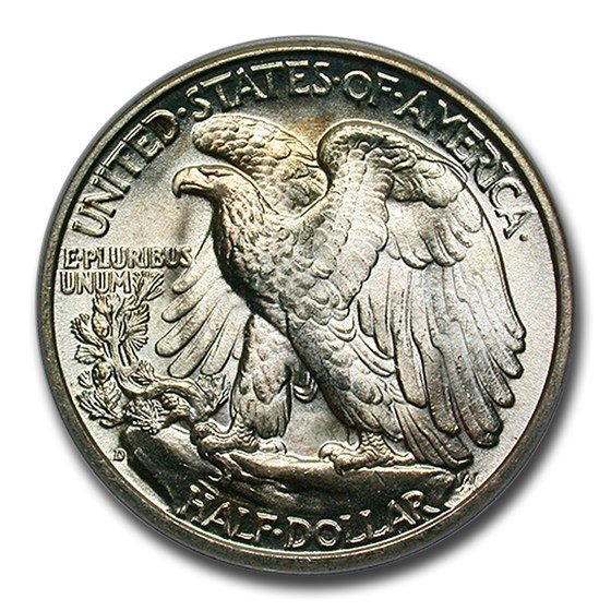 Buy 1937-D Walking Liberty Half Dollar MS-66 PCGS | APMEX