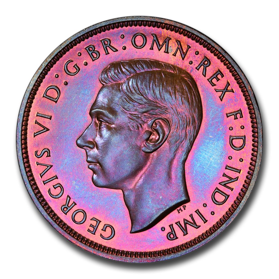 Buy 1937 Great Britain Penny George VI PR-67 PCGS (Brown) | APMEX