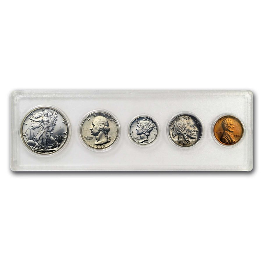 Buy 1937 U.S. Proof Set (Hard Plastic Holder) | APMEX