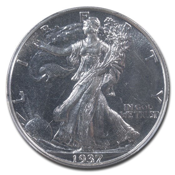 Buy 1937 Walking Liberty Half Dollar PR-64 PCGS | APMEX