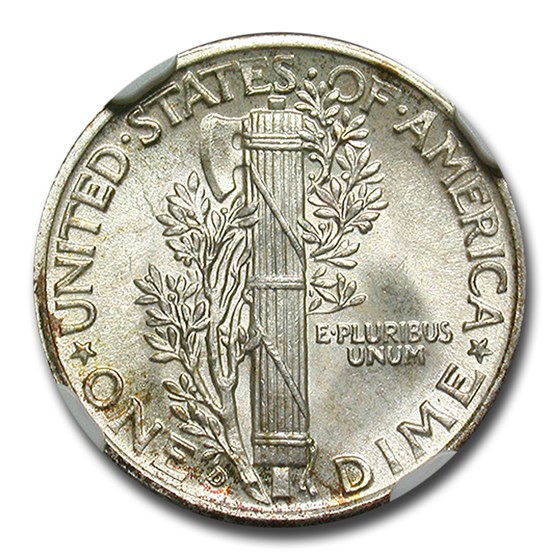 Buy 1938-D Mercury Dime MS-68 NGC (FB) | APMEX