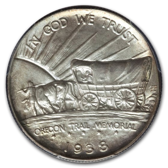 Buy 1938-D Oregon Trail Commemorative Half Dollar MS-68 PCGS | APMEX