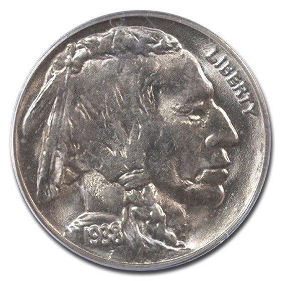 Buy 1938-D/S Buffalo Nickel MS-66 PCGS CAC | APMEX